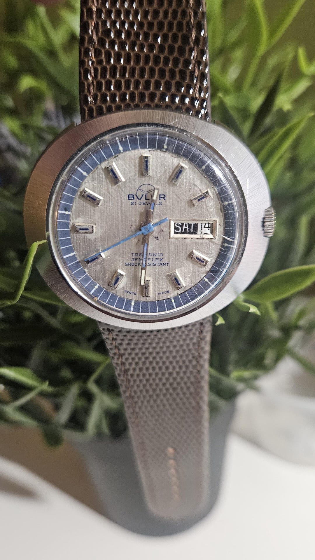 Special and Rare 1970s Classic Buler Tazmania Watch. Ebosa 681 Movement ...