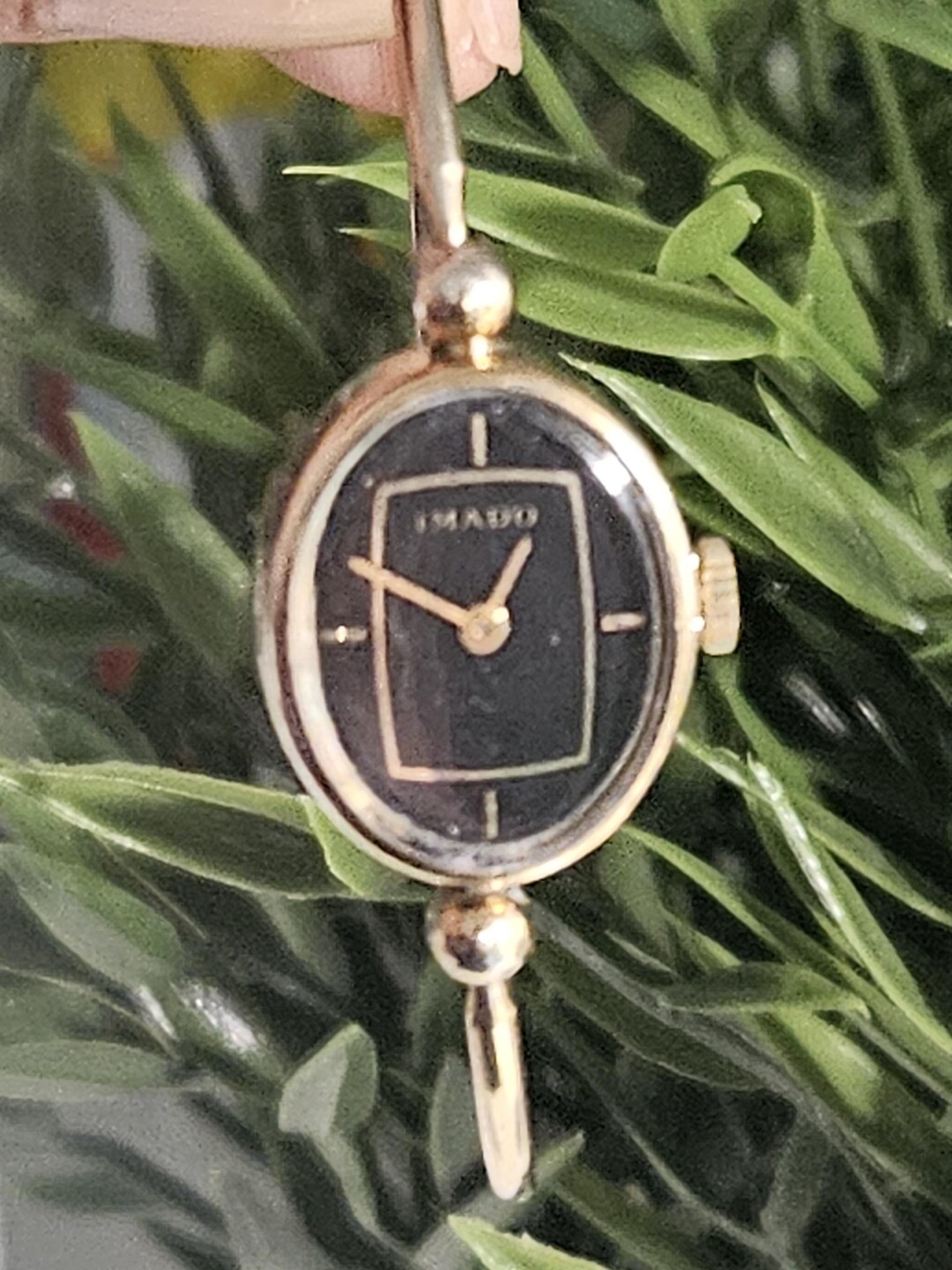 Beautiful Ladies Early 1980's Restored Imado Bangle Watch. Manual Wind ...