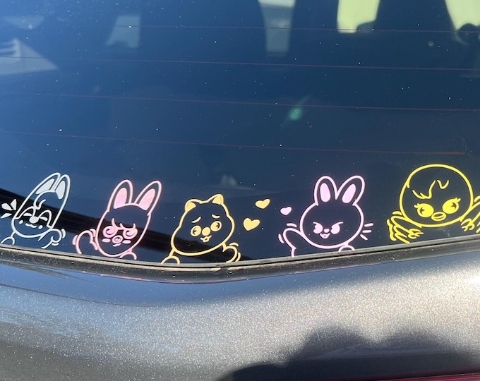 STRAY KIDS Skzoo Car Stickers: Waterproof K-pop Decals - Etsy