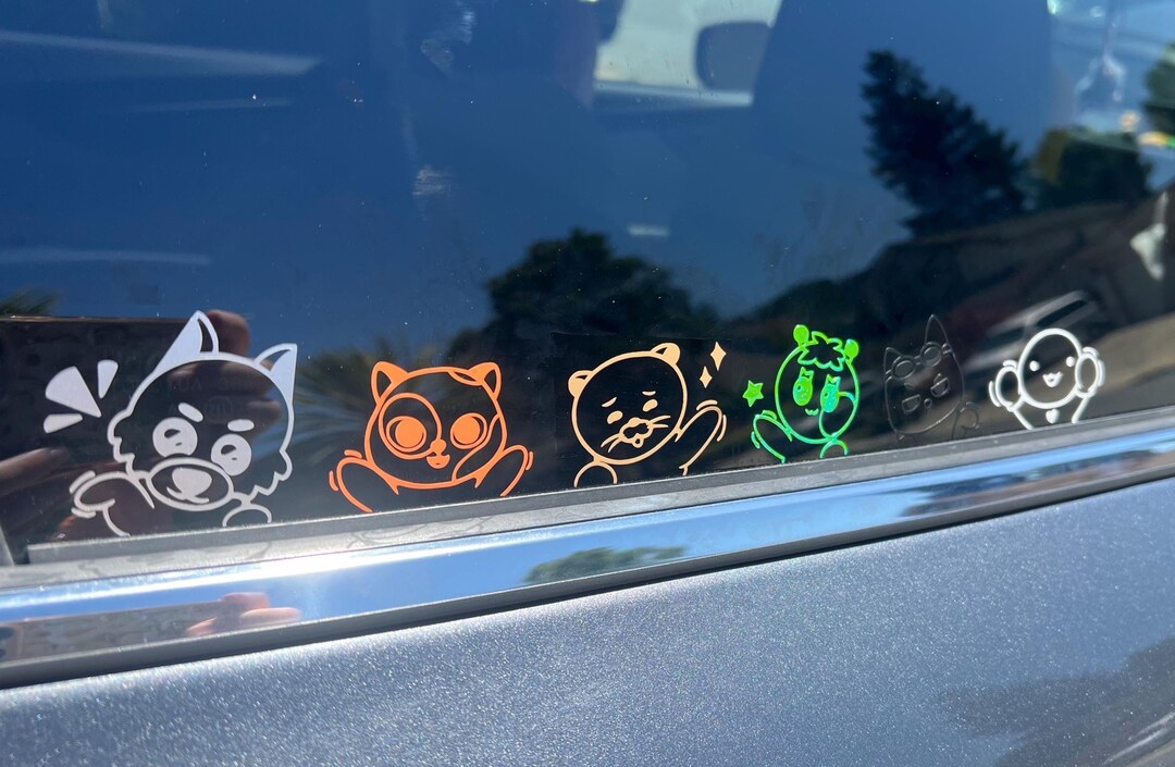 BOYNEXTDOOR Waving Stickers: Waterproof Vinyl Decals for Car, Laptop ...