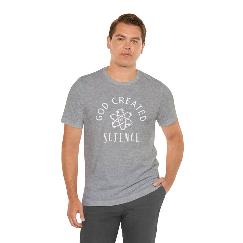 Introducing Our New God Created Science T Shirt, Funny Christian Unisex ...