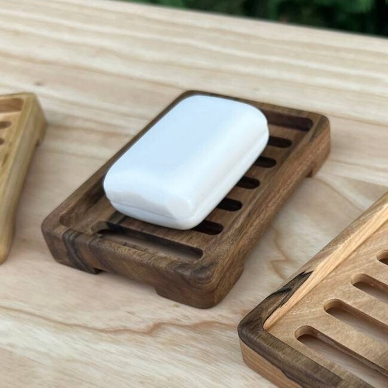 Wood Soap Holder - Etsy