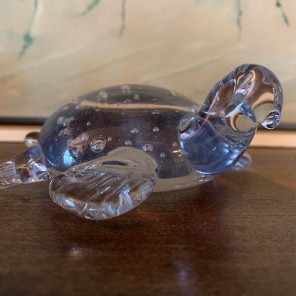 Art Glass Turtle - Etsy