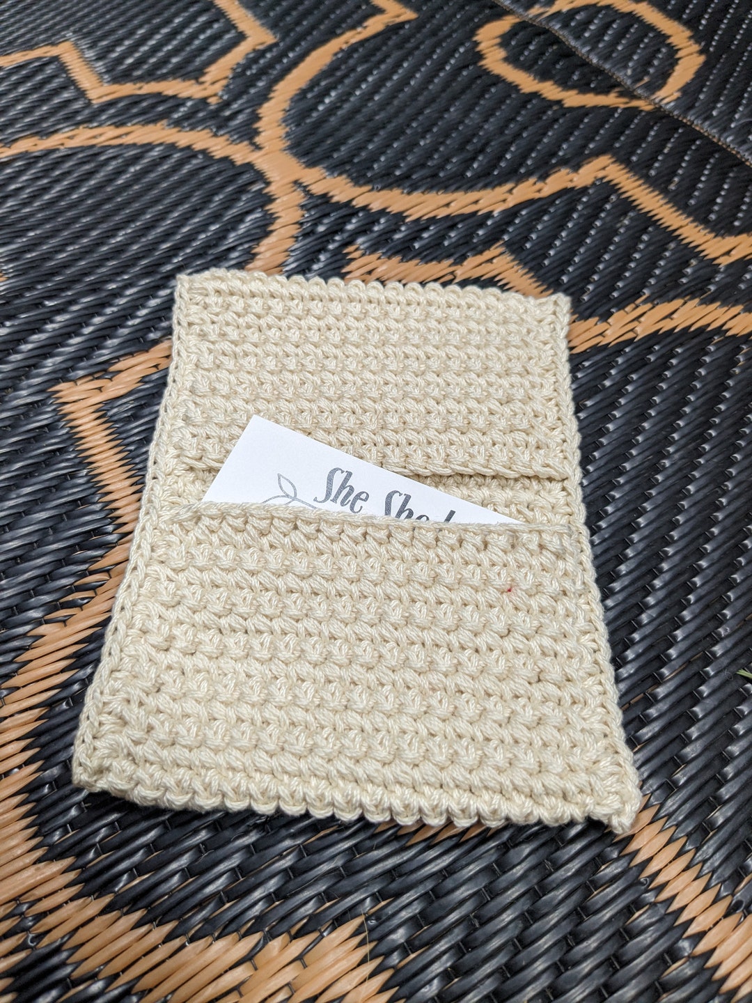 Handmade Crochet Wallet - Etsy