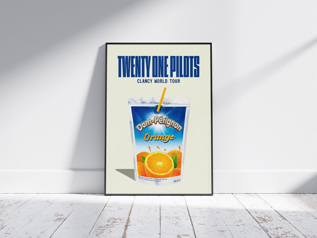 TWENTY ONE PILOTS Physical Poster Clancy Retro Wall Art Decoration ...