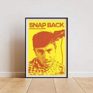 TWENTY-ONE-PILOTS Poster Physical Print Snap Back Clancy Poster Retro ...