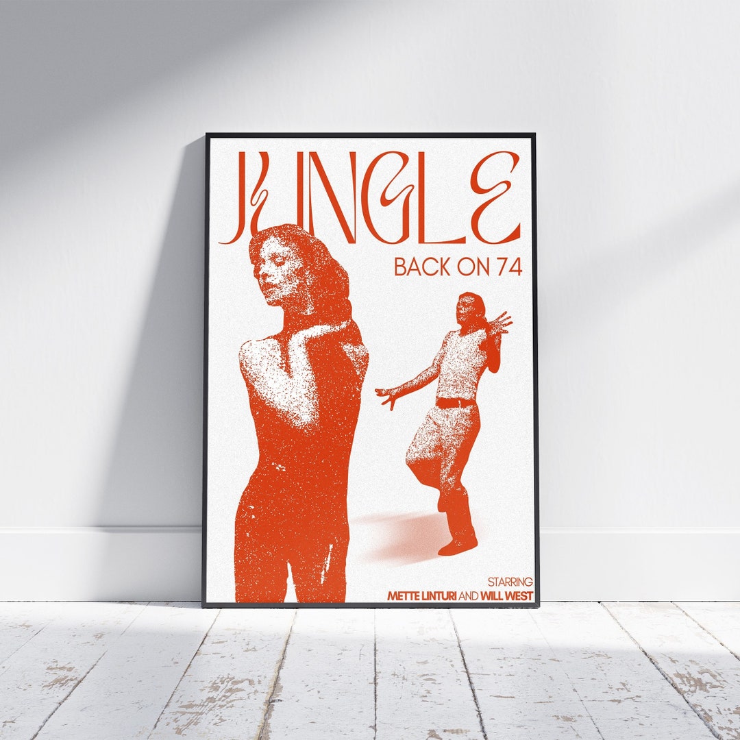 Jungle Back on 74 Retro Poster - Digital Download - Jungle4eva - Room ...