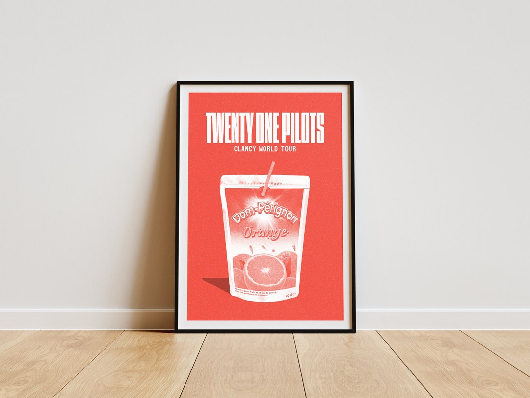 TWENTY ONE PILOTS Poster Digital Download Clancy Retro Wall Art ...