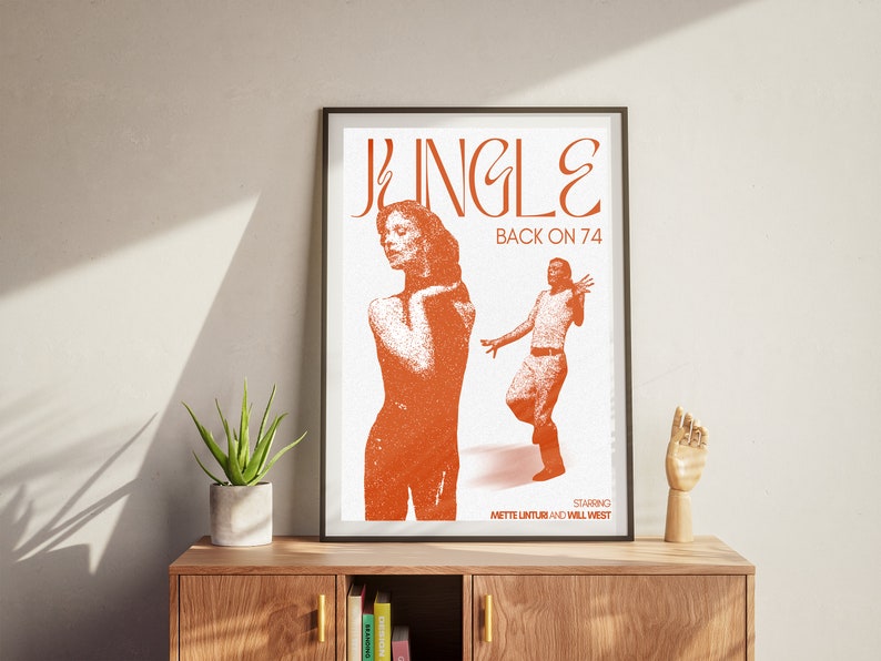 Jungle Back on 74 Retro Poster - Digital Download - Jungle4eva - Room ...