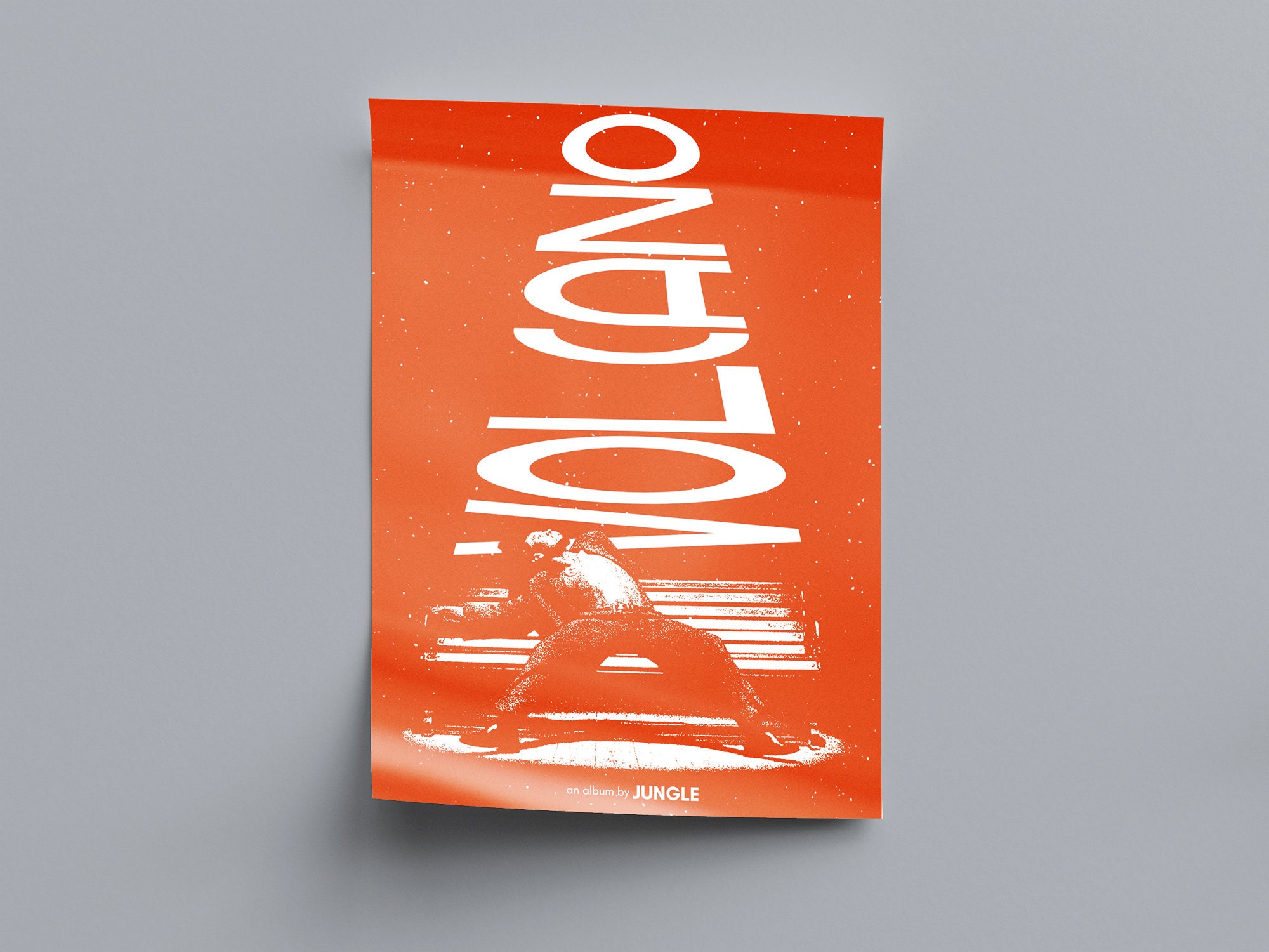 JUNGLE - VOLCANO - Poster Digital Download - Wall Art Deco ...