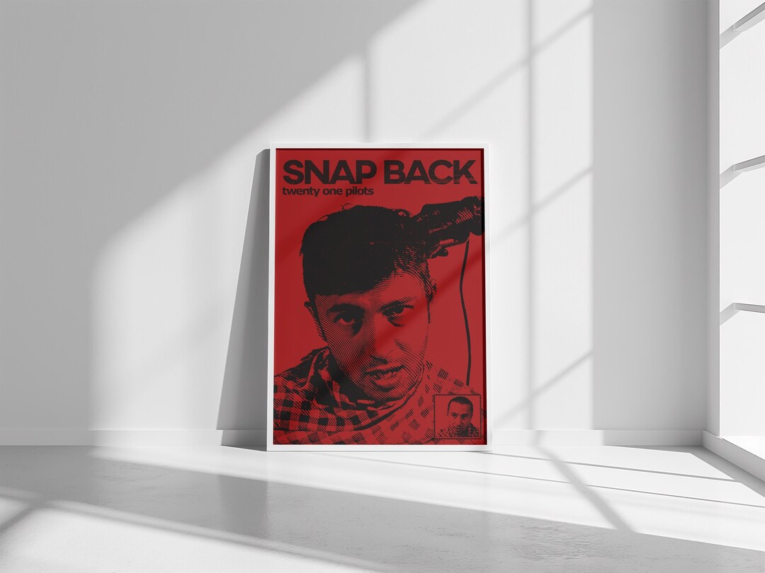 TWENTY-ONE-PILOTS Poster Physical Print Snap Back Clancy Poster Retro ...