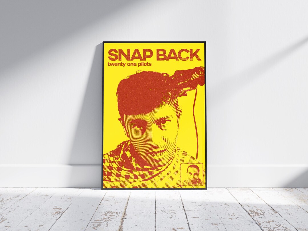 TWENTY-ONE-PILOTS Poster Physical Print Snap Back Clancy Poster Retro ...