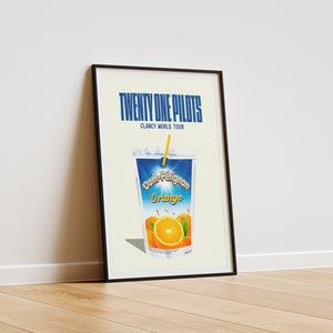 Twenty One Pilots Poster Digital Download Clancy Retro Wall Art ...