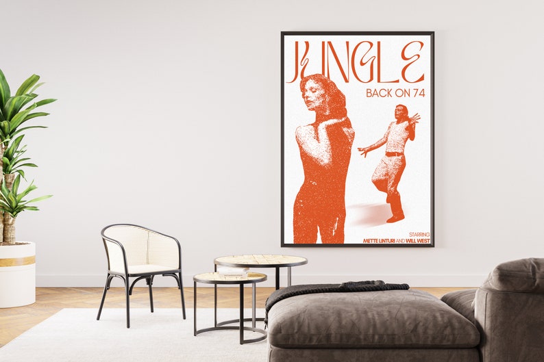 Jungle Back on 74 Retro Poster - Digital Download - Jungle4eva - Room ...