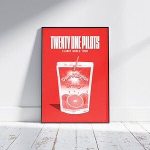 DUO POSTER PACK Twenty One Pilots Clancy Album Lavish Poster Digital ...