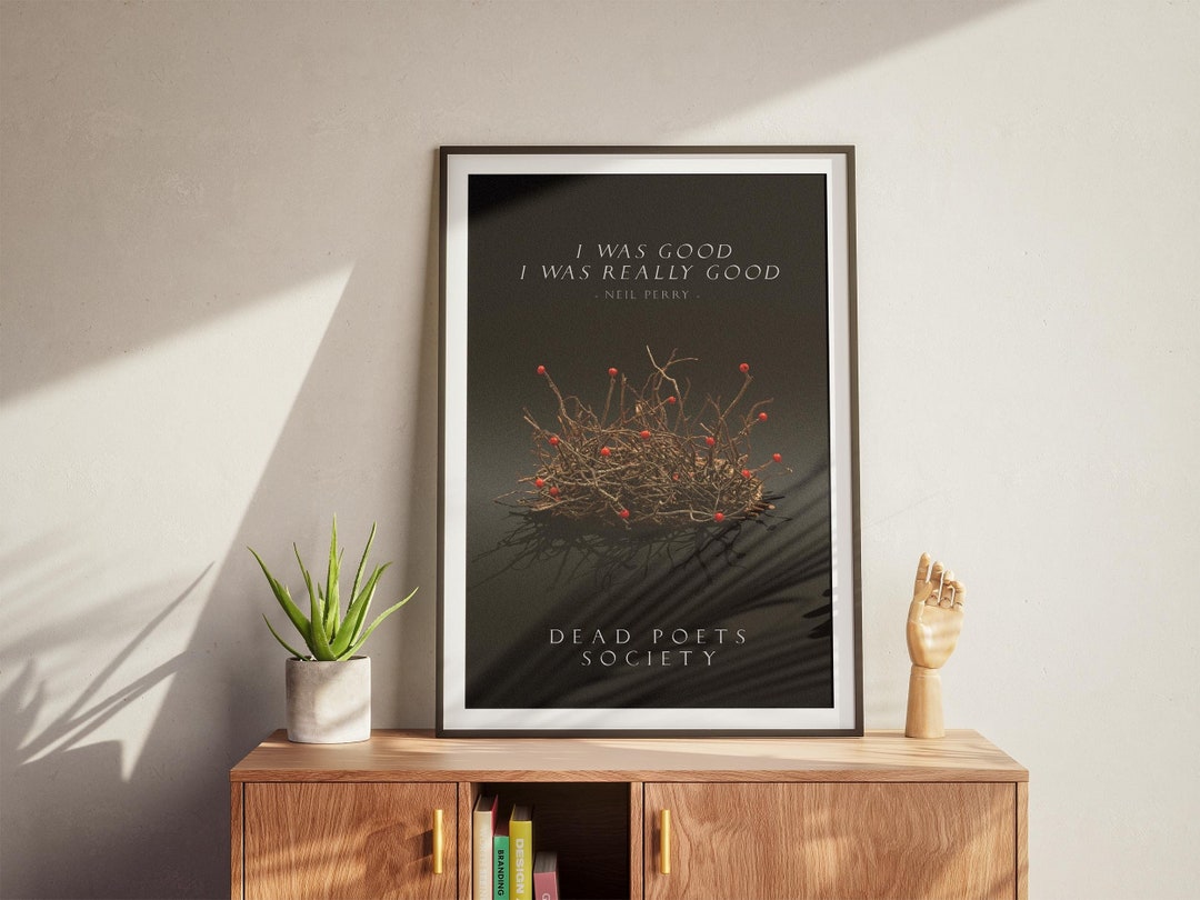 DEAD POETS SOCIETY Physical Print Neil Perry Crown Poster Print ...