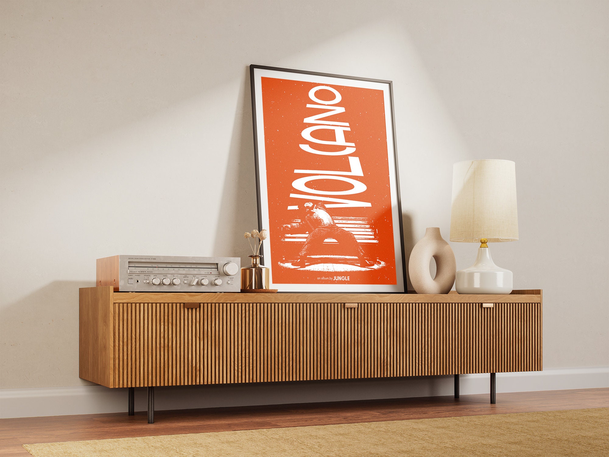 JUNGLE - VOLCANO - Poster Digital Download - Wall Art Deco ...