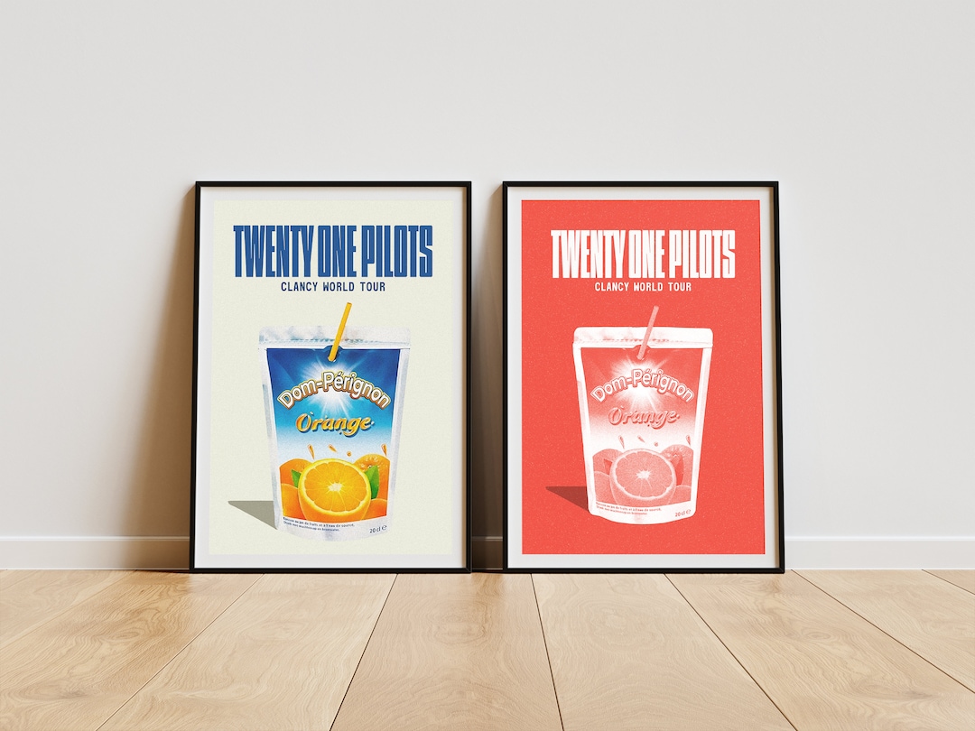 DUO POSTER PACK Twenty One Pilots Clancy Album Lavish Poster Digital ...