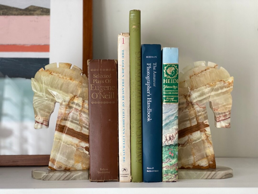 Equestrian Bookends - Etsy
