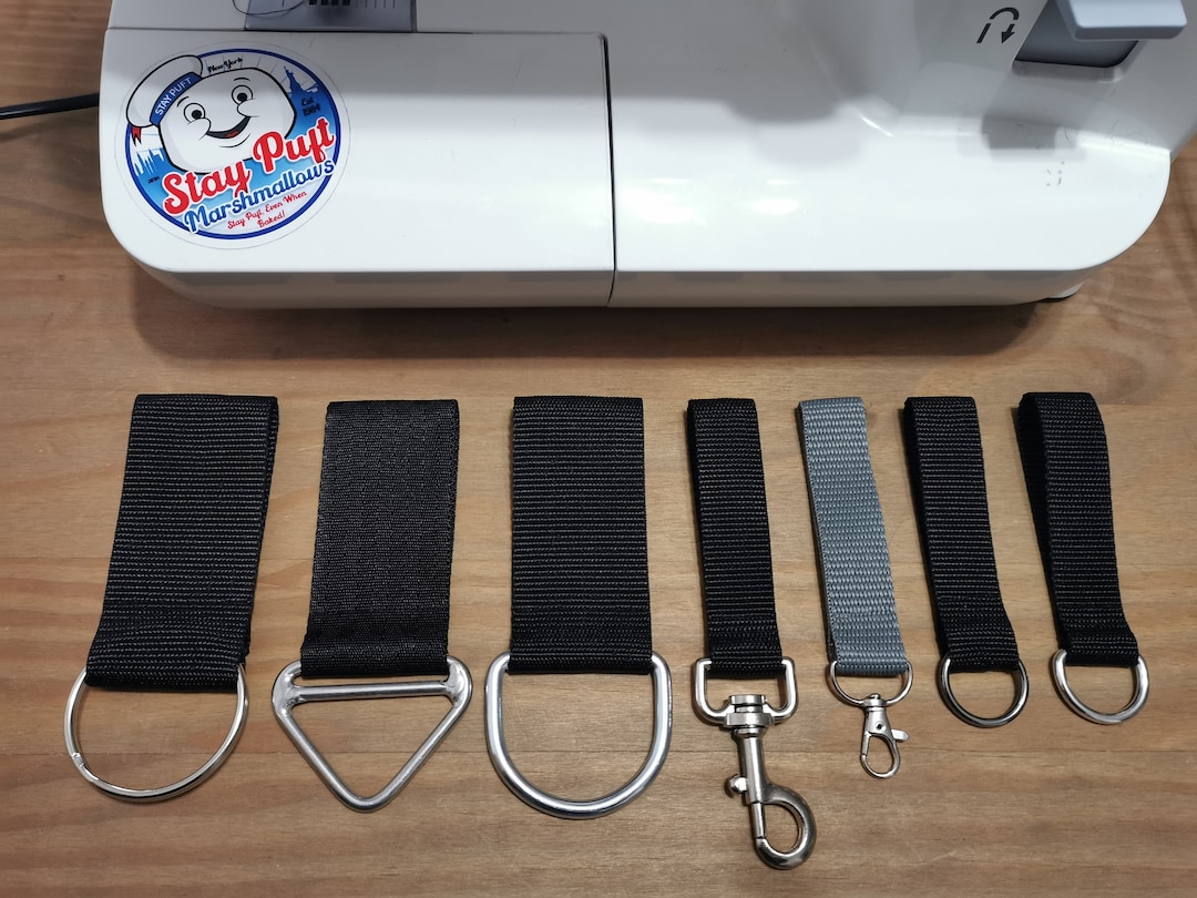 Ghostbusters II 2 Set of 7 Belt Fobs. Keyrings Outfit Cosplay Fancy ...