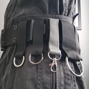 Ghostbusters II 2 Set of 7 Belt Fobs. Keyrings Outfit Cosplay Fancy ...