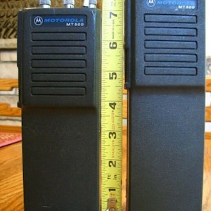 Ghostbusters Walkie Talkie Motorola MT500 Radio Leather Holster ...