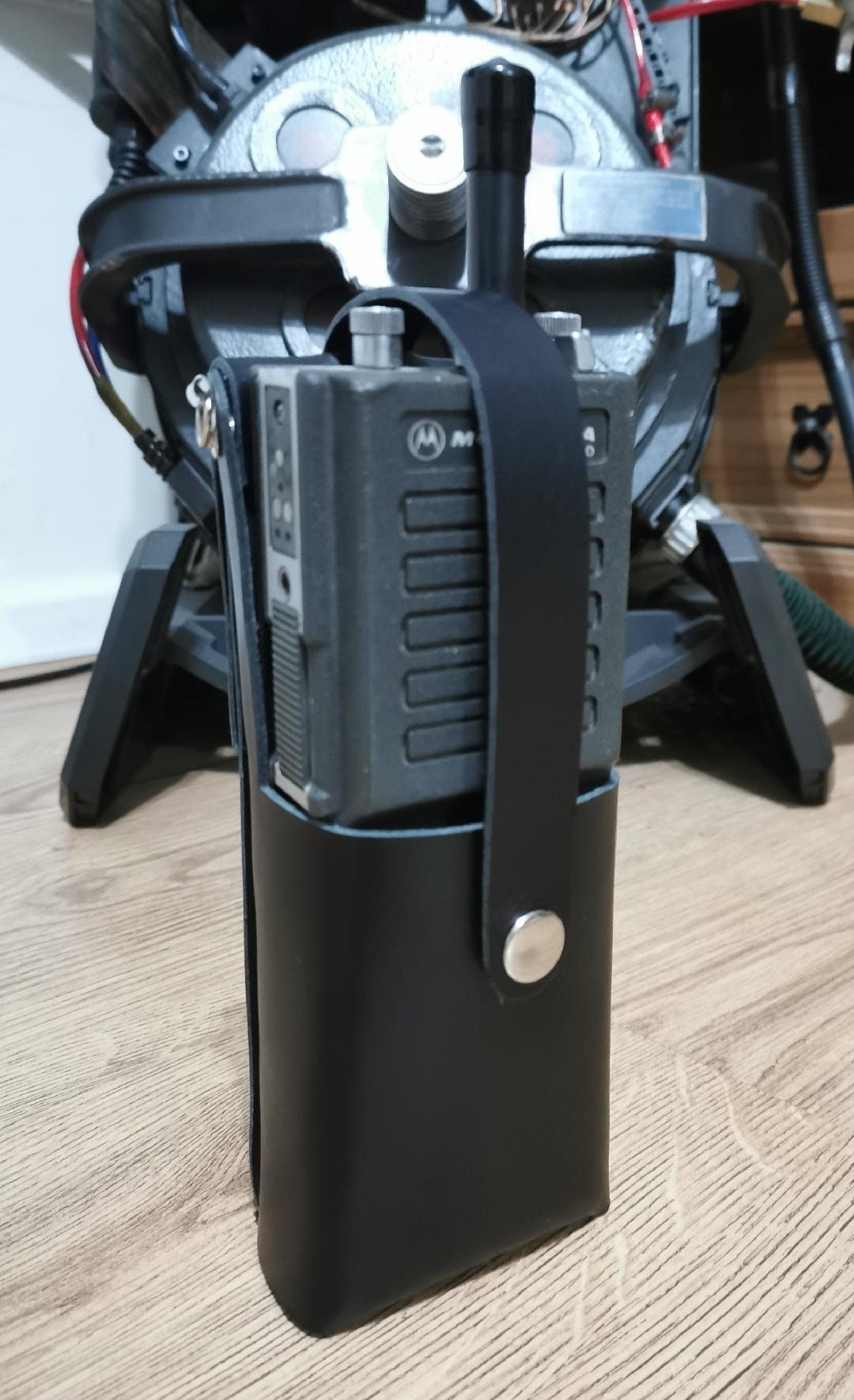 Ghostbusters Walkie Talkie Motorola Mt500 Radio Leather Holster Holder ...