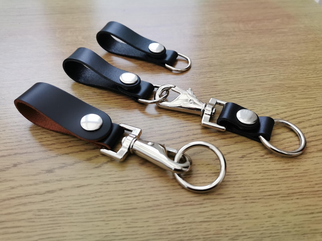 Ghostbusters Real Leather Gb1 Style Belt Fob Set Keyrings Uniform ...