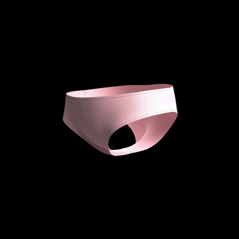 Womens Briefs 3D Garment for CLO3D Marvelous Designer ZPAC ZPRJ File ...