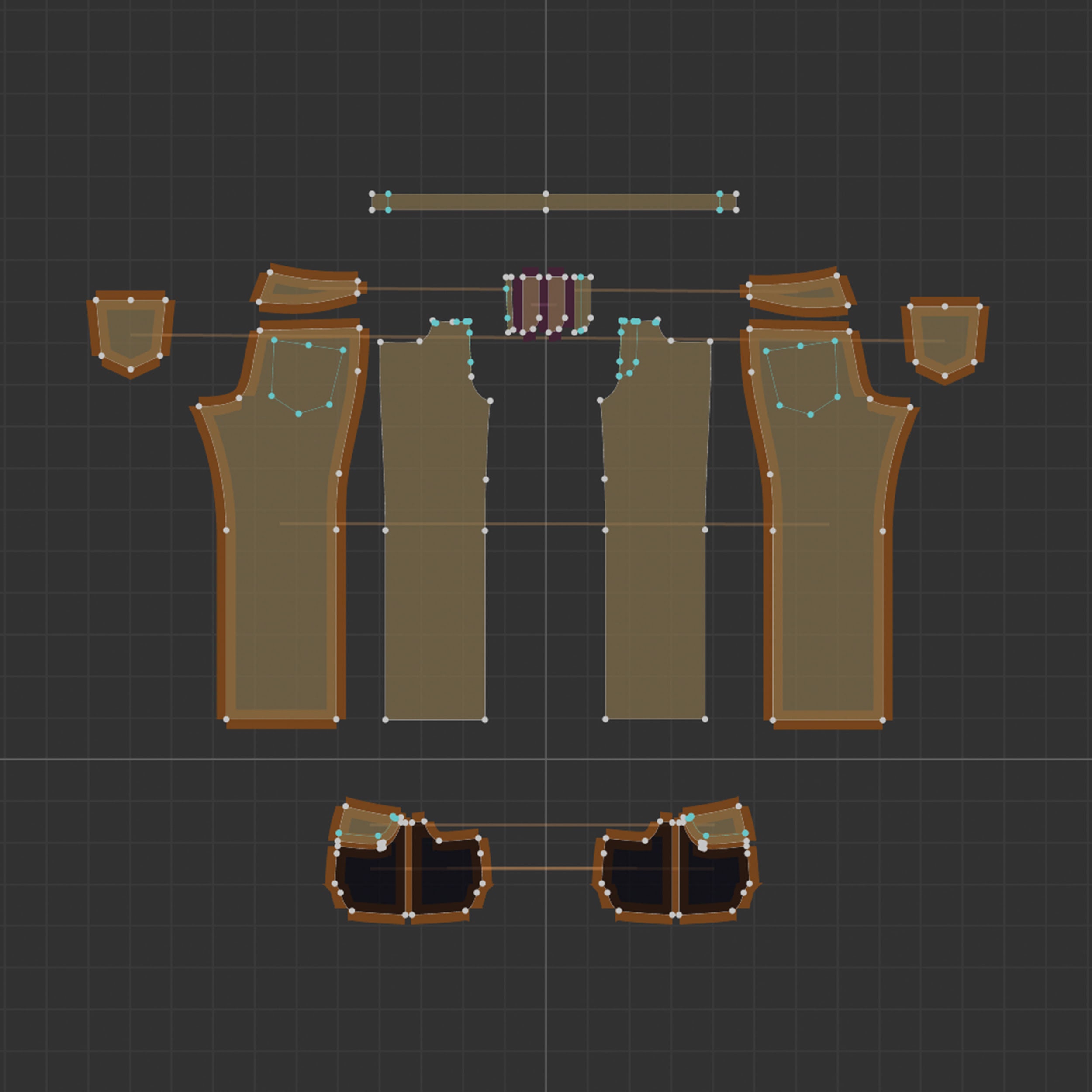 Mens Jeans 3D Garment for CLO3D Marvelous Designer ZPAC ZPRJ File ...