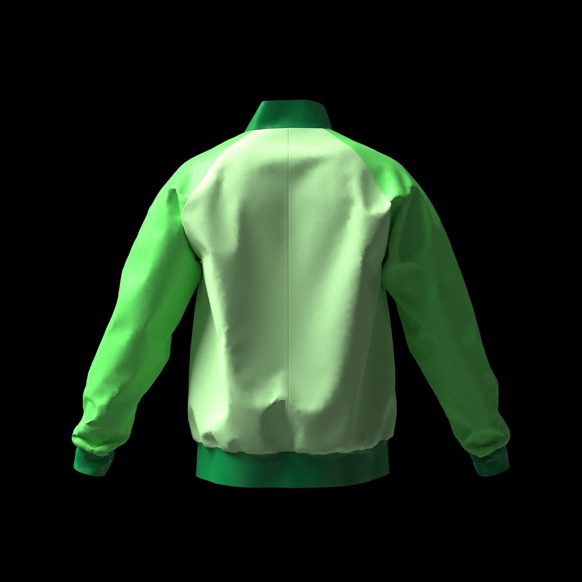 Mens Windbreaker Jacket 3D Garment for CLO3D Marvelous Designer ZPAC ...
