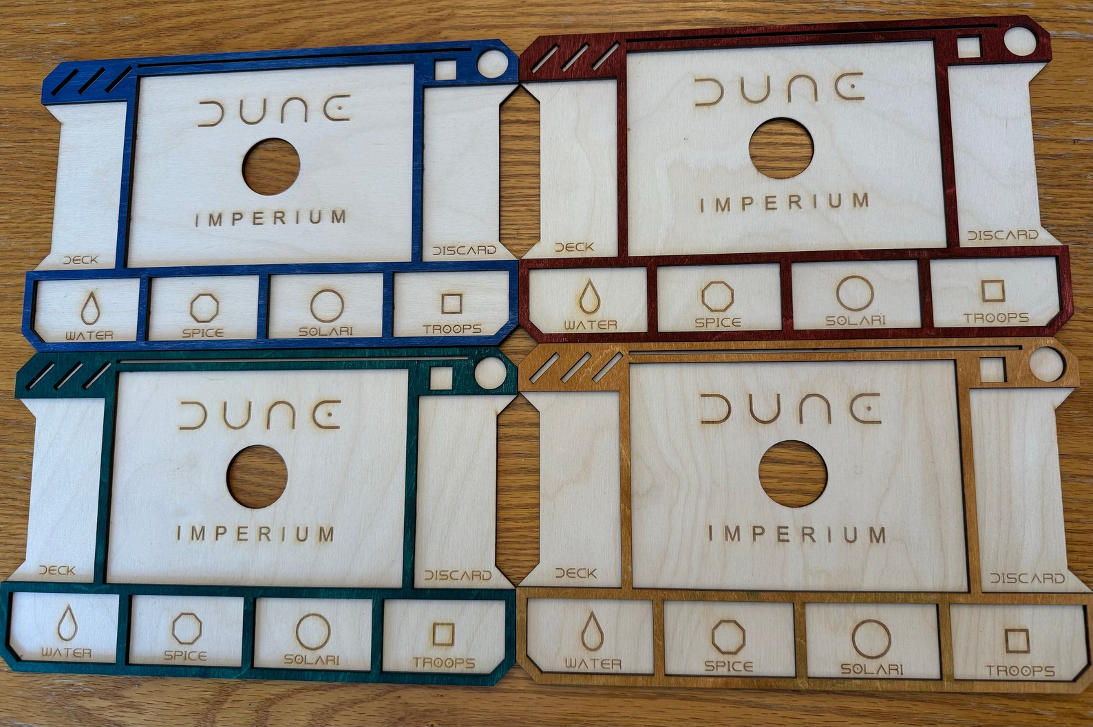 Dune Imperium Boardgame Player's Board, Dune Laser Cut Player Board ...