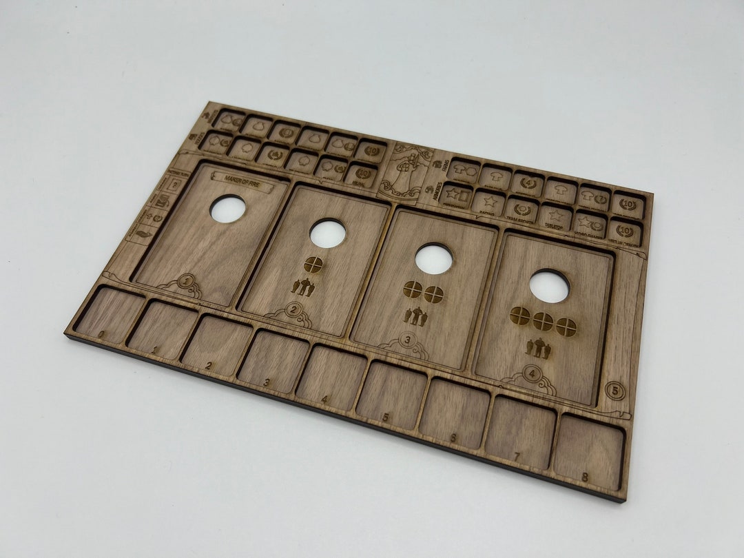 Tapestry Boardgame Player's Board, Tapestry Laser Cut Player Board ...