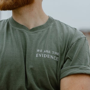 The Evidence | 100% Cotton T-shirt | Christian Streetwear | Hebrews 11: ...