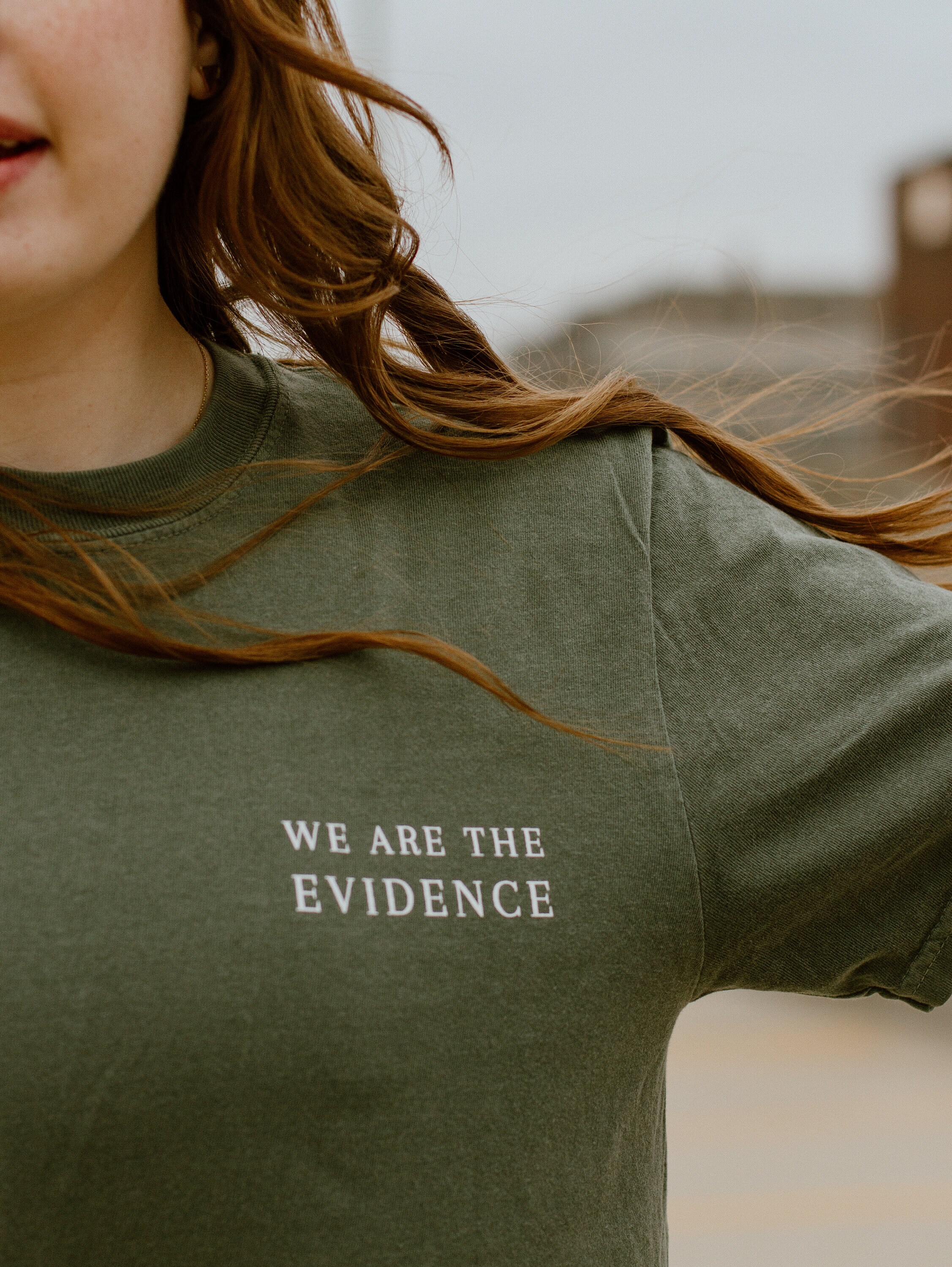 The Evidence | 100% Cotton T-shirt | Christian Streetwear | Hebrews 11: ...