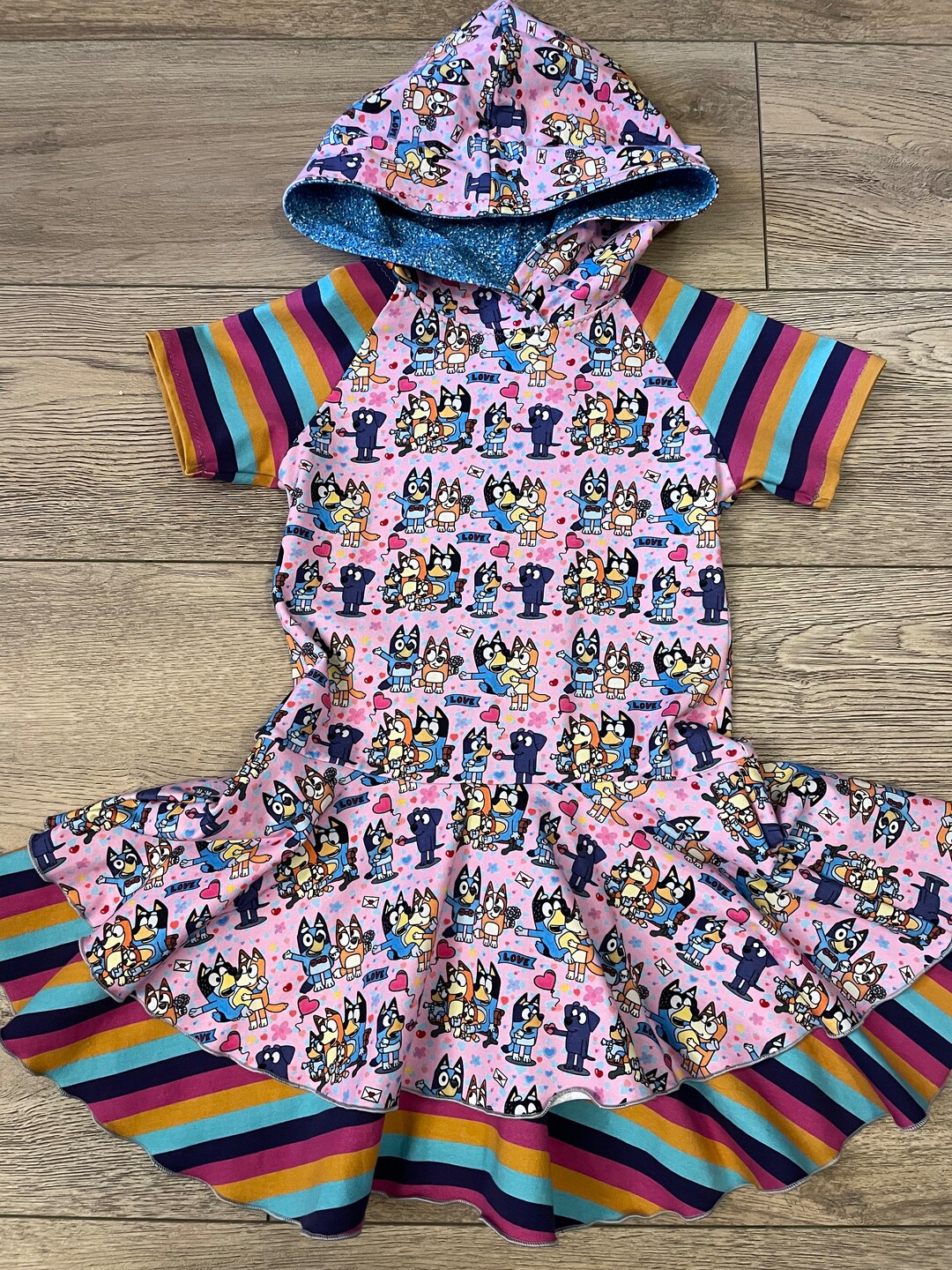 Girls 6 Bluey Tunic, Bluey Top - Etsy