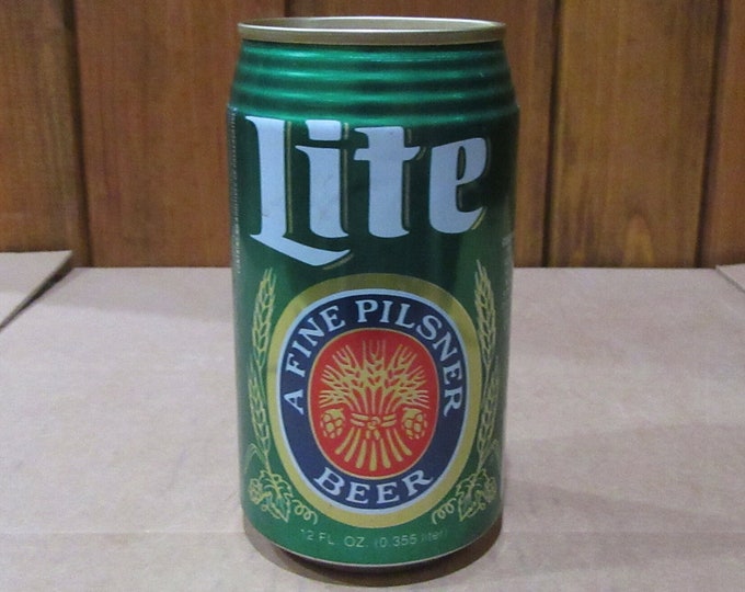 1990's Test Miller Lite A Fine Pilsner Beer - Other Side Void - 12oz ...
