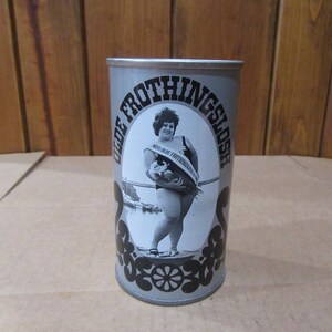 Vintage 1960's Olde Frothingslosh Beer 12 FL OZ Steel Pull Tab Beer Can ...