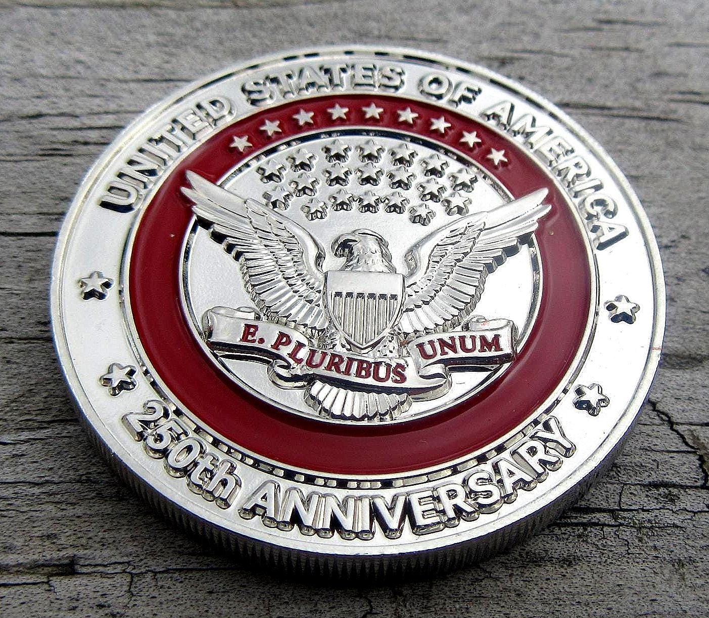250th Anniversary USA Commemorative Coin – 3D Raised Only One on Etsy ...