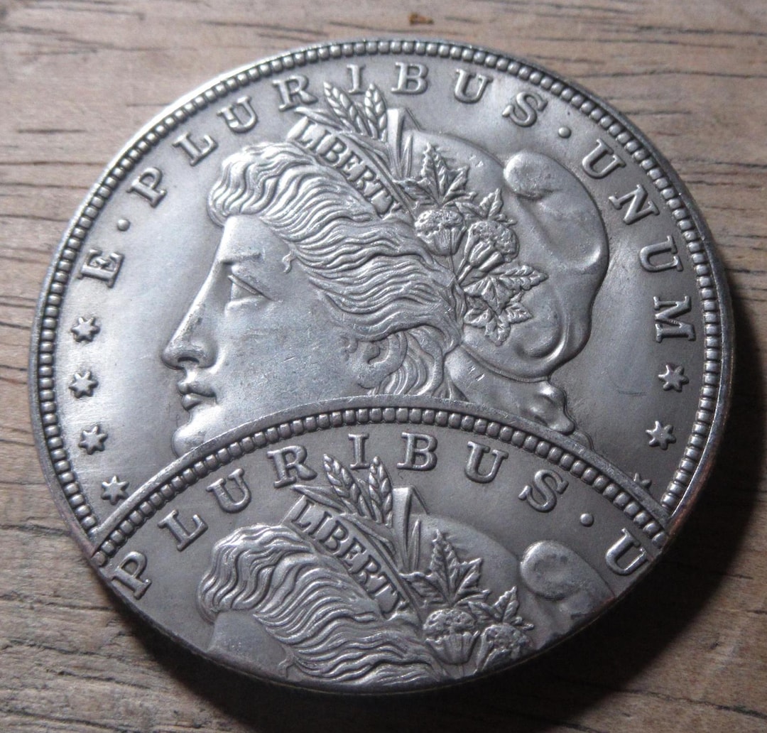 Hobo Nickel Coin: Double Strike Morgan Dollar Style, 2-face & 2-eagle ...