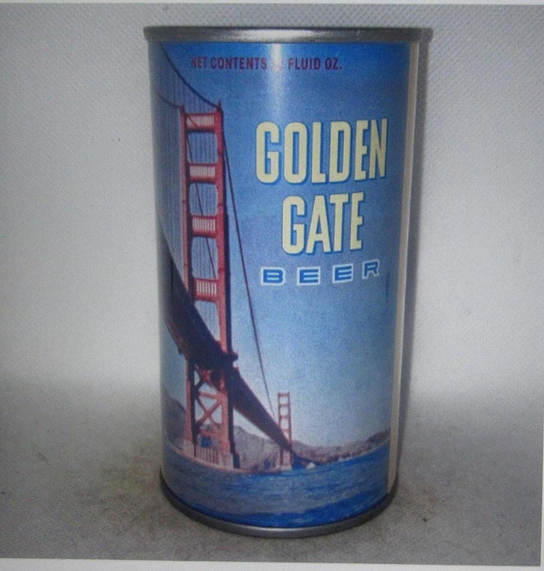 1960s Golden Gate Beer Can Replica: 12 FL OZ Steel Novelty - Etsy