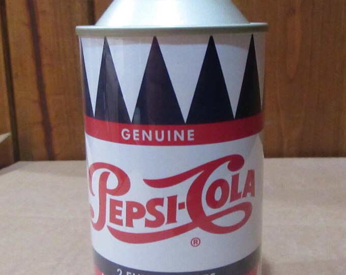 1952 Third Made Pepsi Cola Can NOVELTY / REPLICA Cone Top Soda Can ...