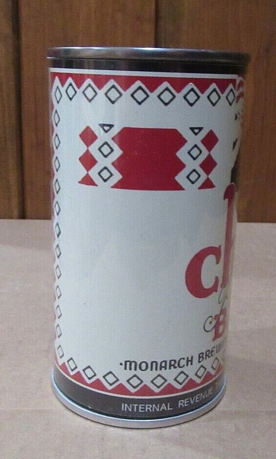 1940's Chief Pilsner Beer 12 FL OZ Straight Steel Beer Can Bottom ...