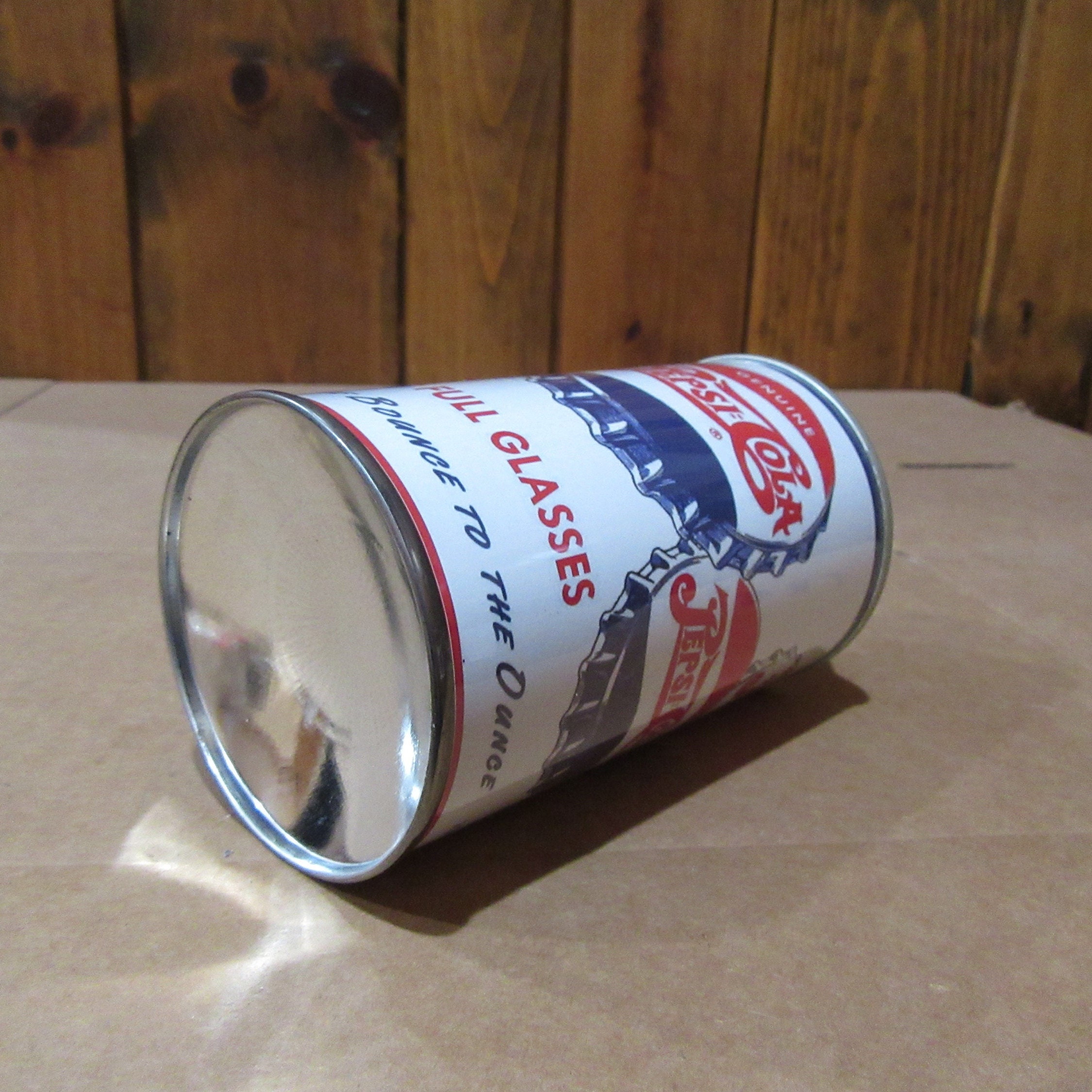 1948 First Made Pepsi Cola Can With the Cap NOVELTY / REPLICA Cone Top ...