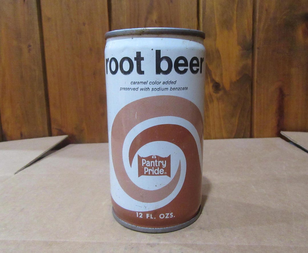 Vintage 1970s Pantry Pride Root Beer Can, Miami Florida - Etsy