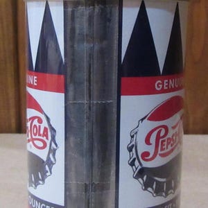1952 Third Made Pepsi Cola Can NOVELTY / REPLICA Cone Top Soda Can ...