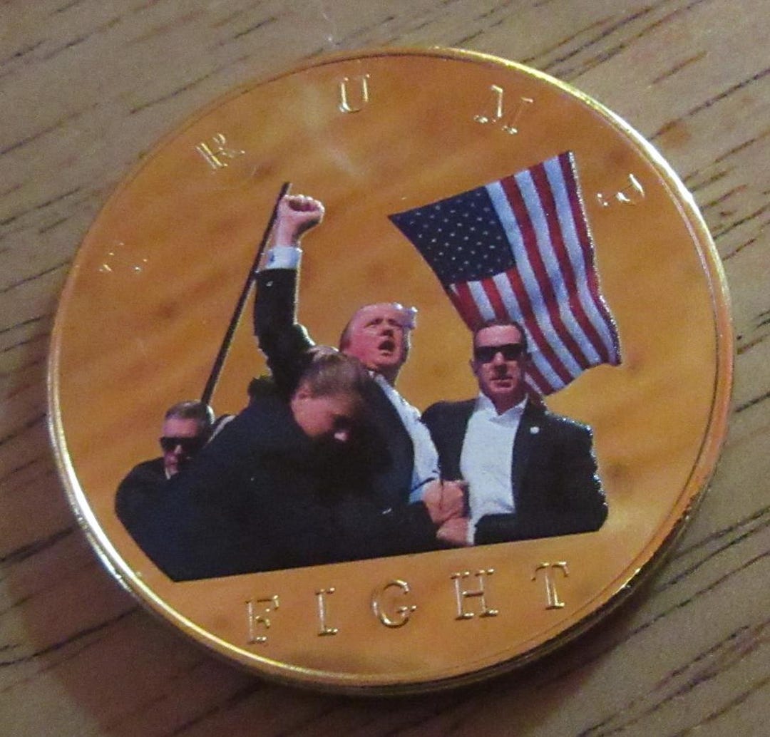 2024 Donald J. Trump Shooting Assassination Attempt Fight Fight Fight ...
