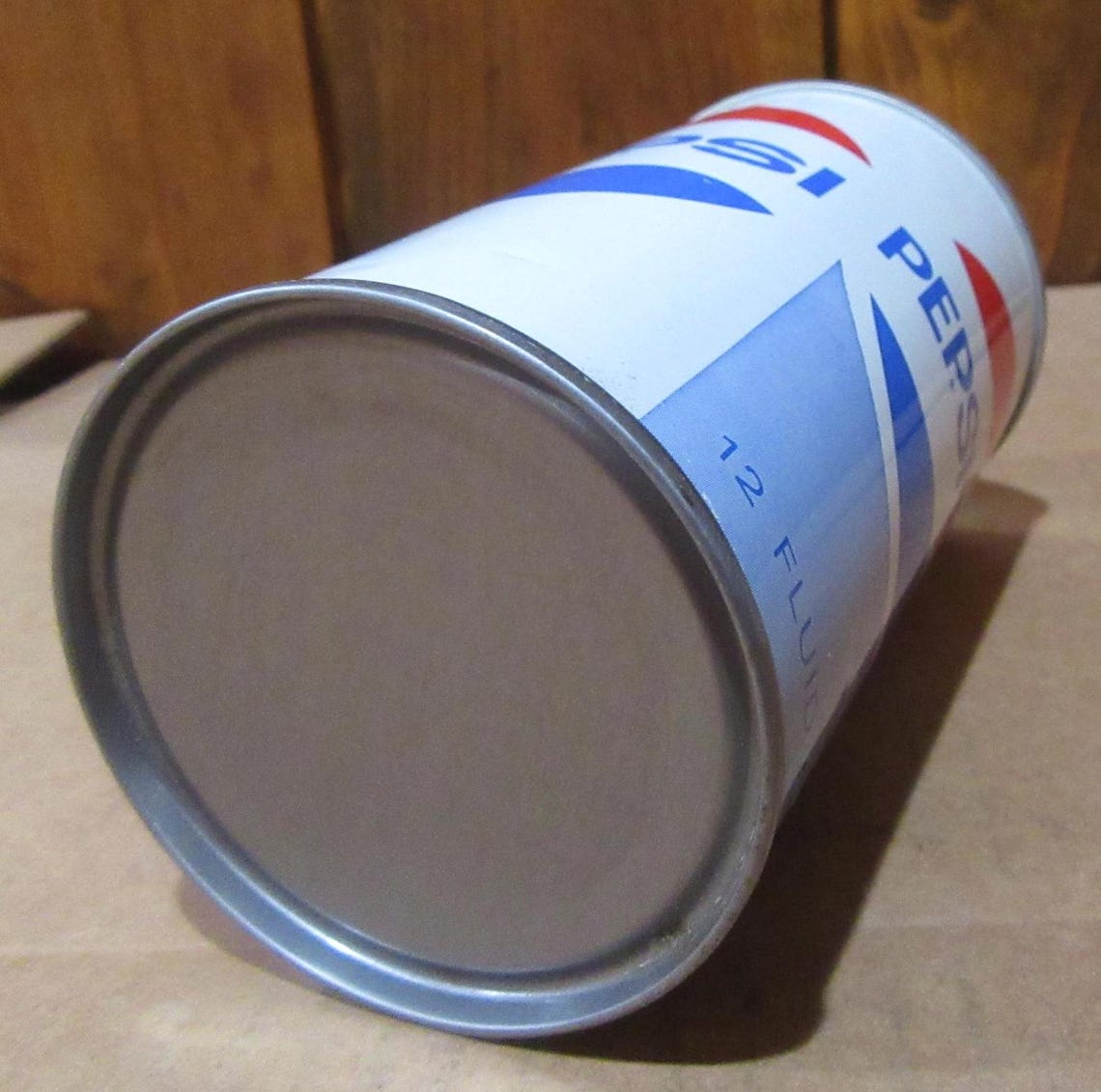 1970's Pepsi-cola Pepsi Soda 12 OZ Straight Steel Pull Tab Soda Can Top ...