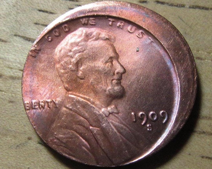 Usa Coins Rare One Cent 1909 S Lincoln Cent With Die Error Wheat Penny ...