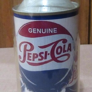 1948 First Made Pepsi Cola Can NOVELTY / REPLICA Cone Top Soda Can ...